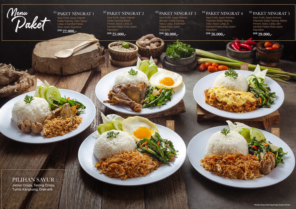 Desain Menu Restoran Lu Wu Shuang - Jasa Fotografi di Jakarta